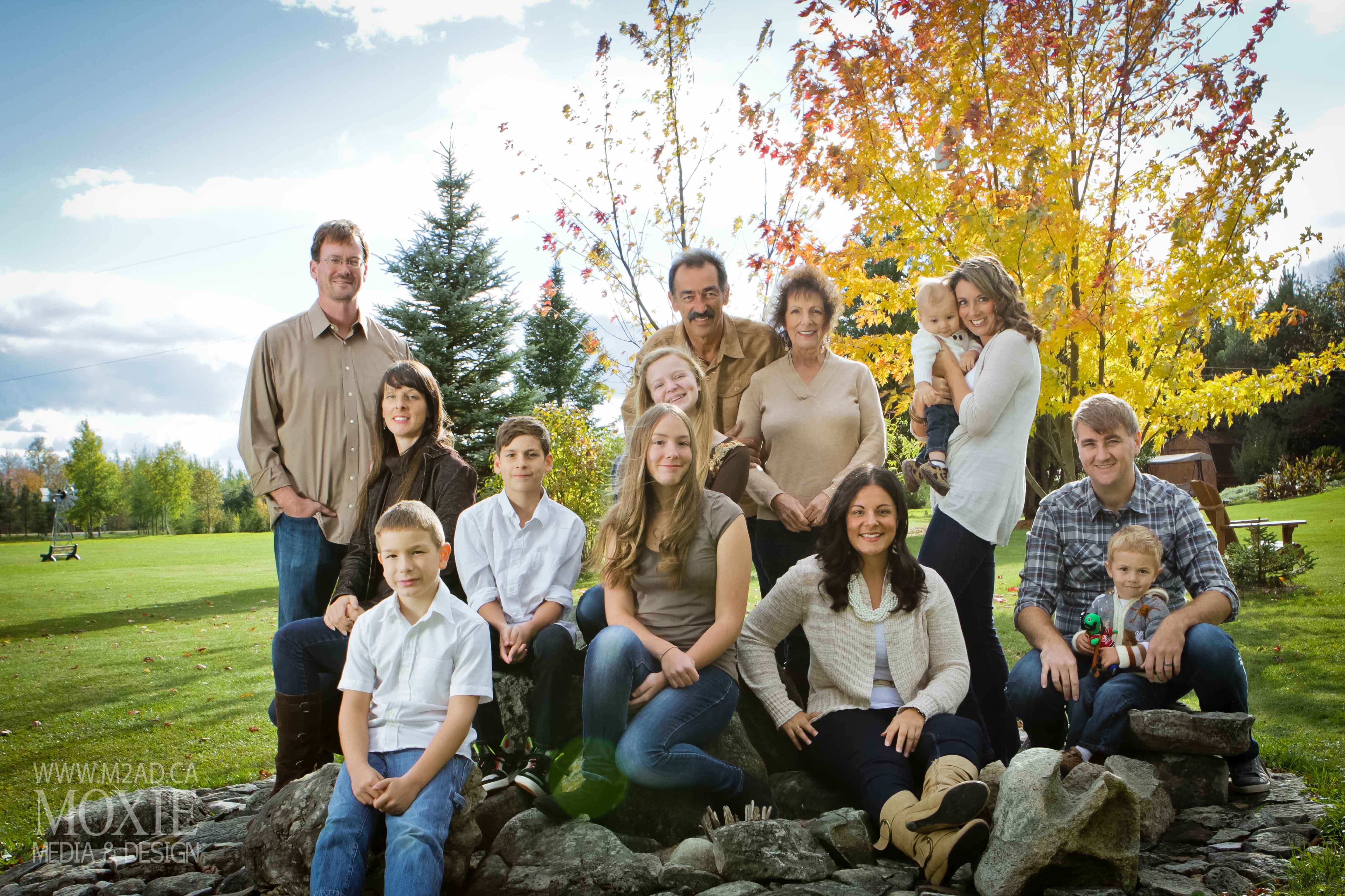 The Cole Family | Moxie Media & Design